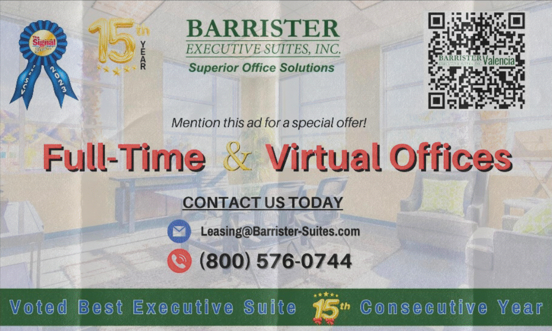 California Office Space | Barrister Executive Suites