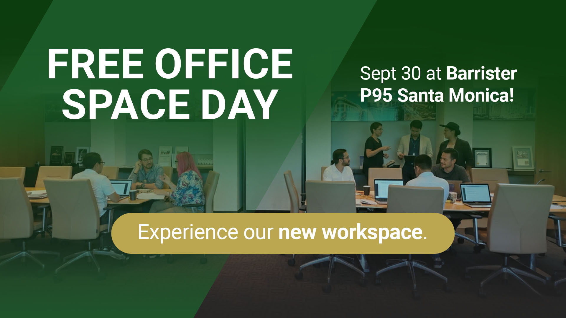 Free Office Day at Santa Monica Office – Sept 30
